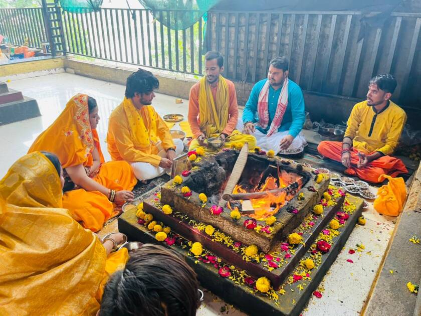 Unlocking Divine Power Baglamukhi Hawan - Revealing The Sacred Flames